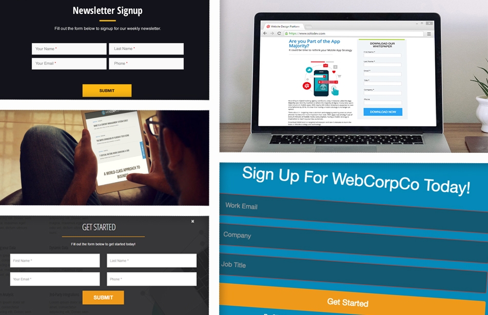 Top Five Lead Generation Web Design Tutorials Top Five Lead Generation Web Design Tutorials
