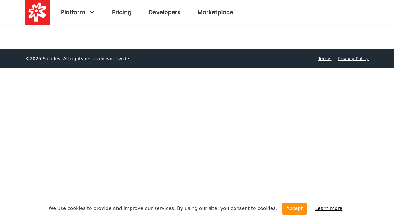 Solodev Capability Statement